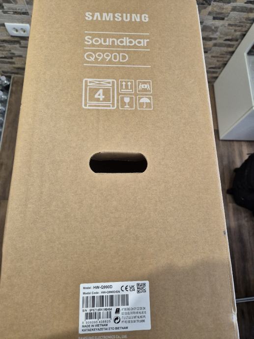 SAMSUNG SOUNDBAR HW - Q990- D MODEL 2024 NOVI VAKUMIRAN ZAPAKIRAN