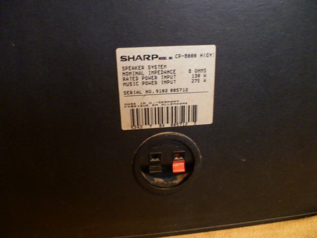 Sharp CP8000