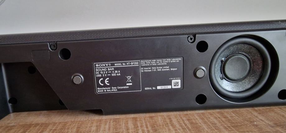 Sony soundbar HT-SF200