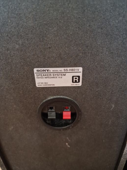 Sony SS-H801V