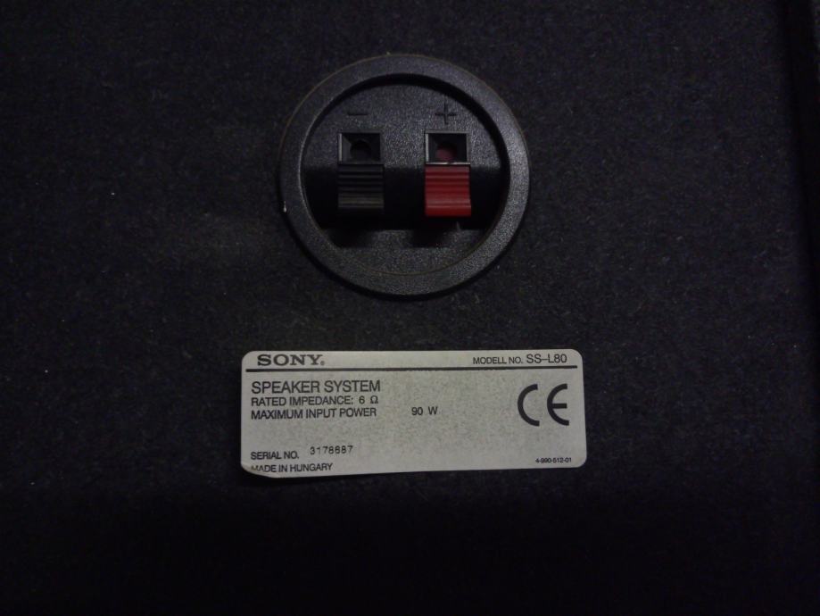 SONY ZVUČNICI SS-L80