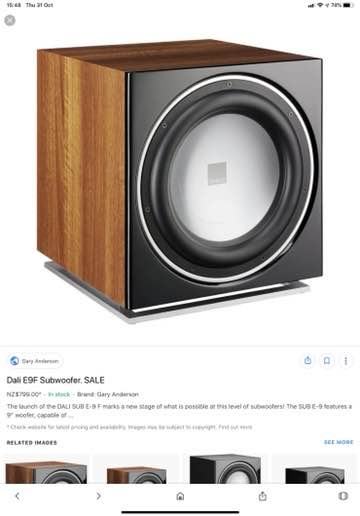 Subwoofer DALI SUB E-9F