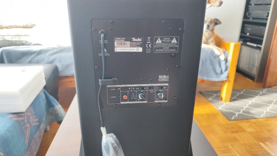 SUBWOOFER Teufel T8 aktivni NOVO/NEOTPAKIRANO