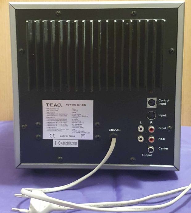 TEAC POWER MAX 1800