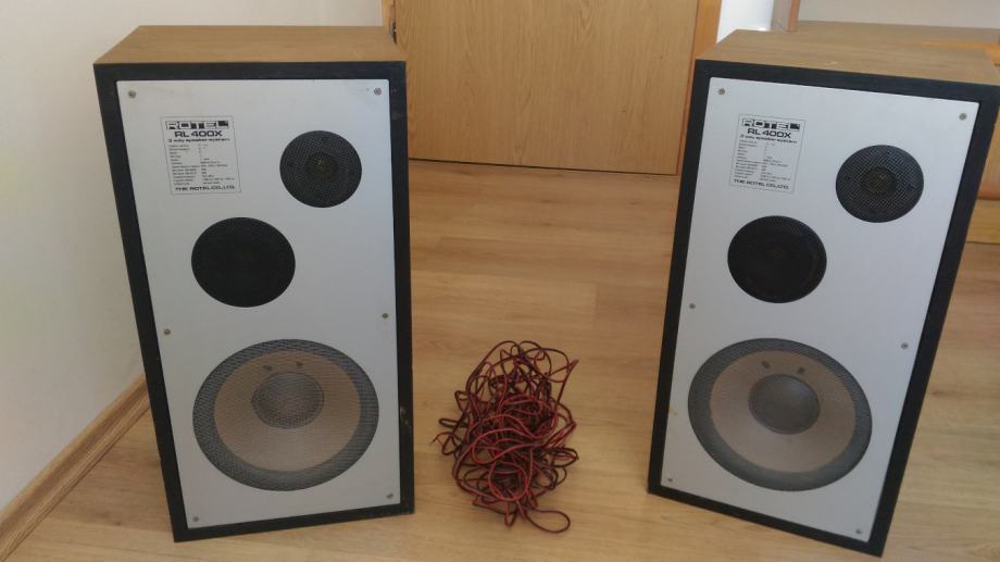 Vintage zvučnici Rotel RL 400X