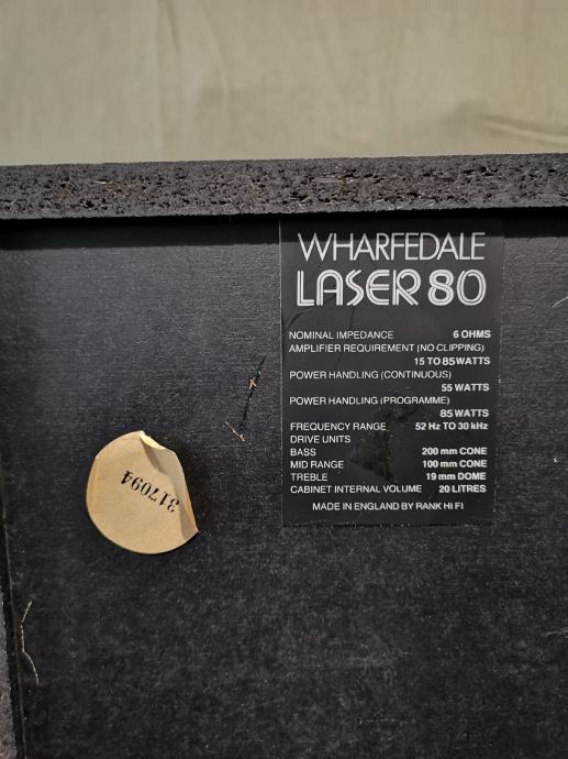 WHARFEDALE Laser 80