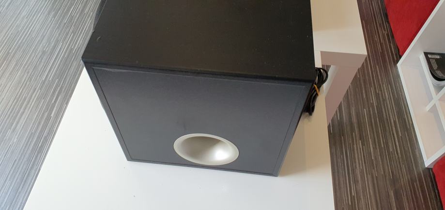 YAMAHA SUBWOOFER system sa 2 kom PHONIC SE-206 (sateliti)+mini MIXETA