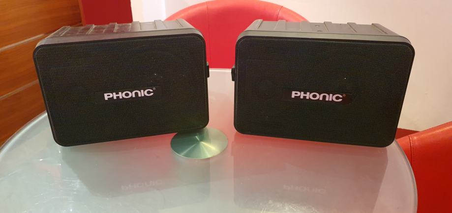 YAMAHA SUBWOOFER system sa 2 kom PHONIC SE-206 (sateliti)+mini MIXETA