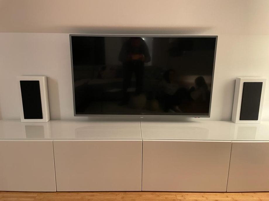 Zvučnici DLS Flatbox MIDI V2 bijeli (par)