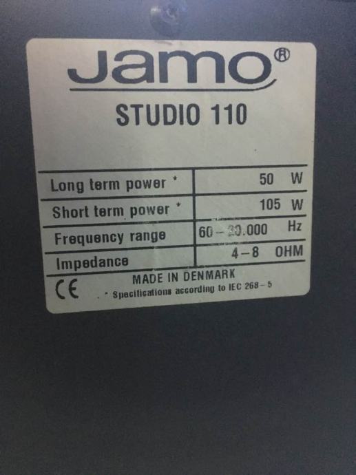 Zvučnici Jamo Studio 110