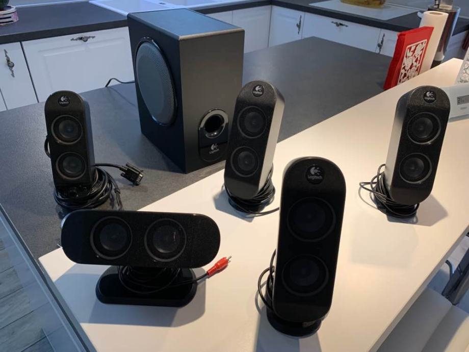 Zvučnici Logitech X530 (5.1) RMS 70 W - TOP STANJE
