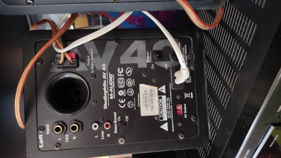 AKTIVNI ZVUČNICI M-AUDIO Studiophile AV 40