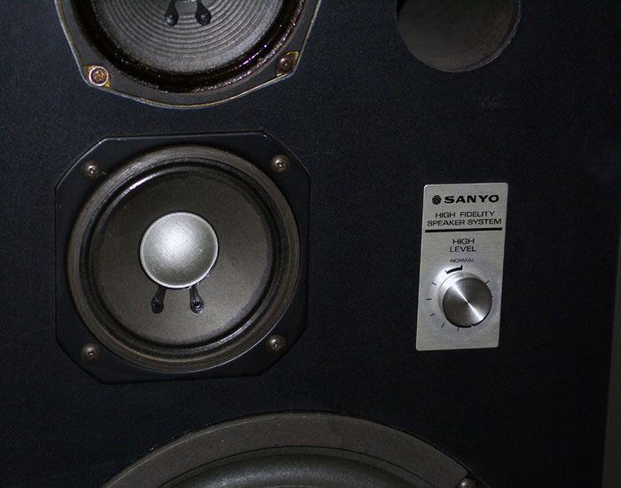 Zvučnici Sanyo SX-422 retro