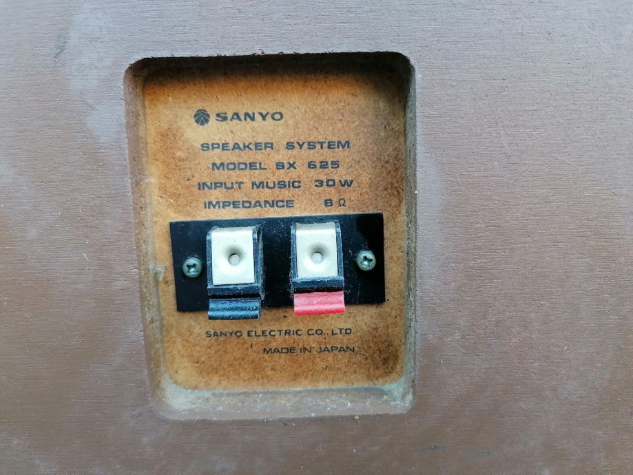 Zvučnici SANYO SX-625