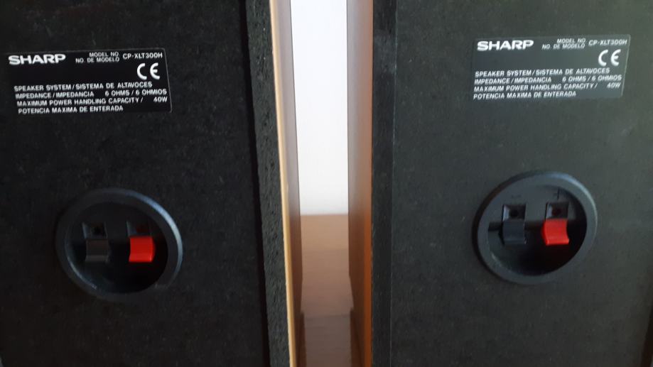 Zvučnici Sharp 2x40W