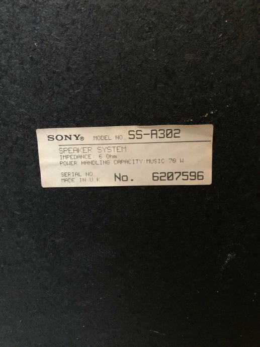 ZVUČNICI SONY SS-A302
