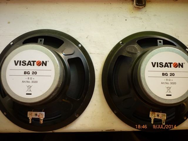 ZVUČNIK FULLRANGE VISATON BG 20