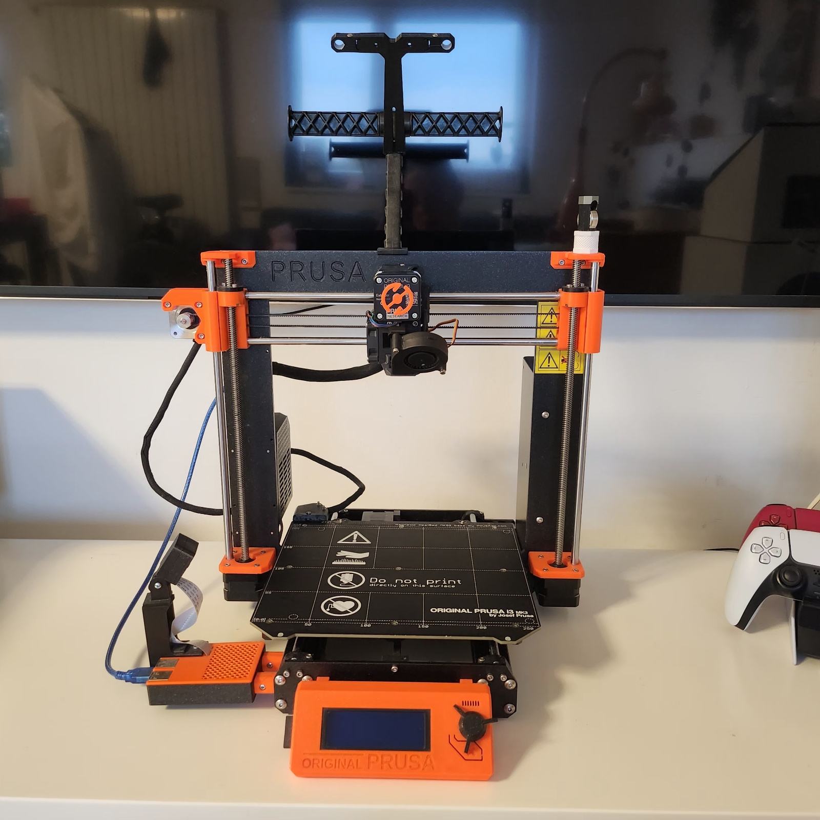 Prusa i3 MK3S + Raspberry Pi + Smooth ploča odličan