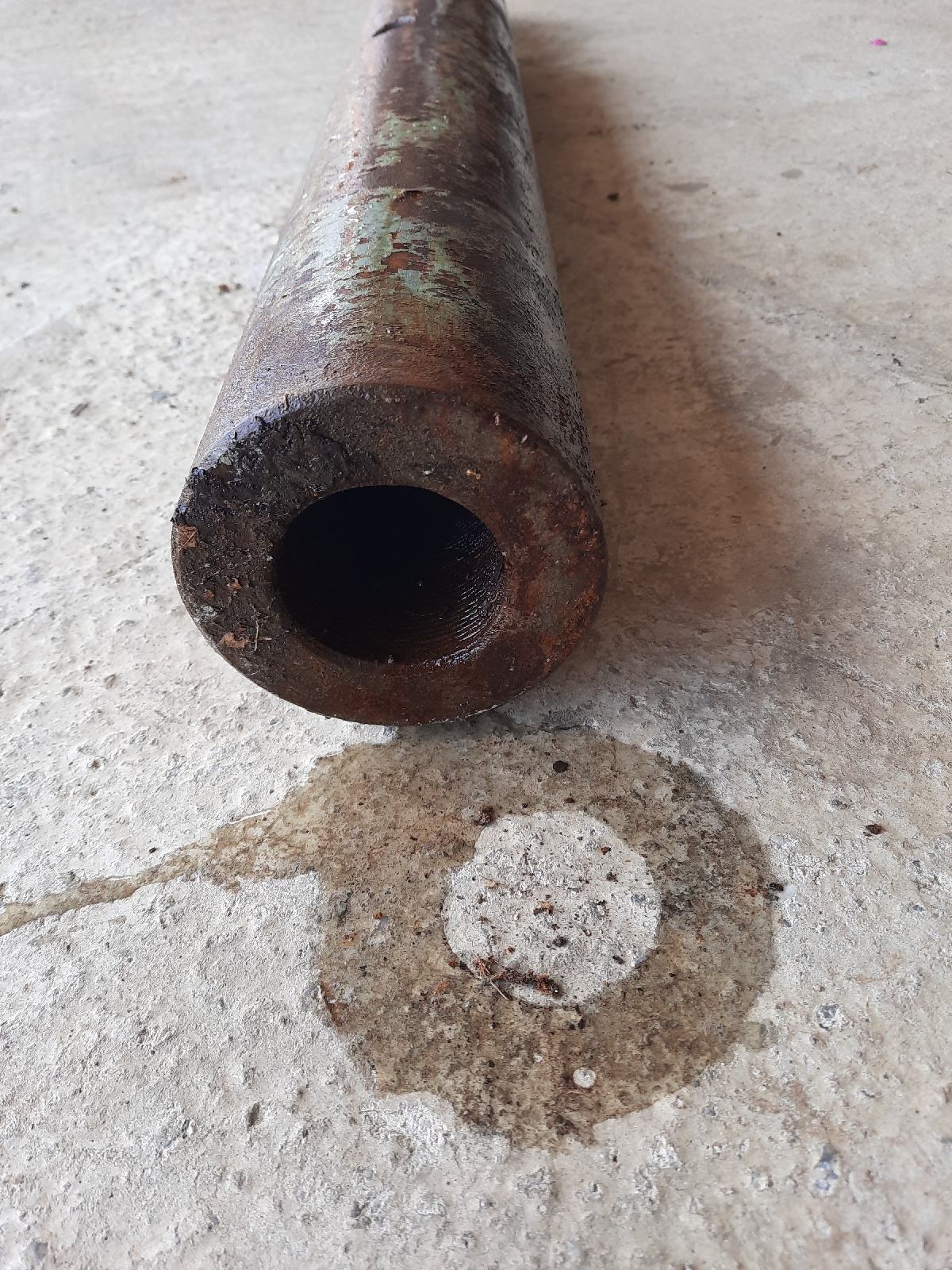 metalne cijevi vanjski promjer 100, Debljina stjenke 24 mm, 80cm