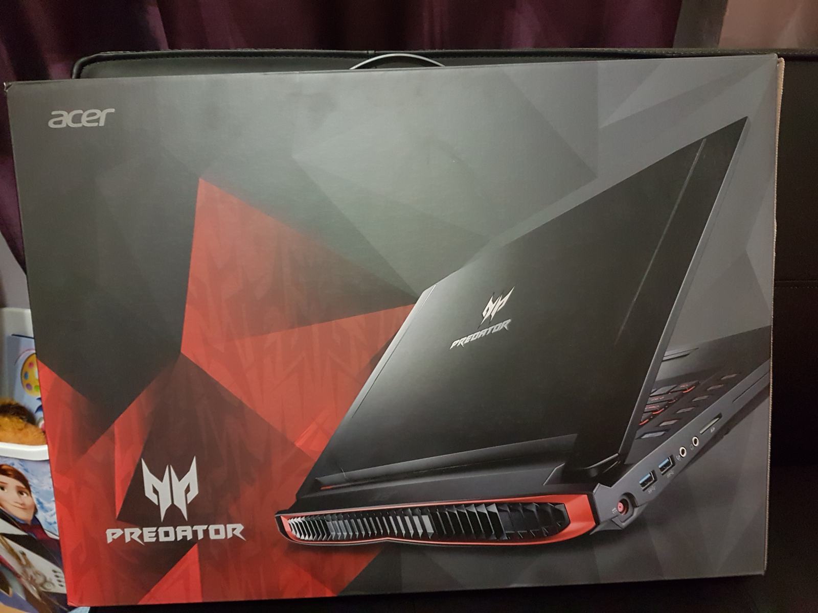 Acer Predator 17 G5-793-17.3 Core i7 6700HQ -16GB RAM 256GB SSD +1TB