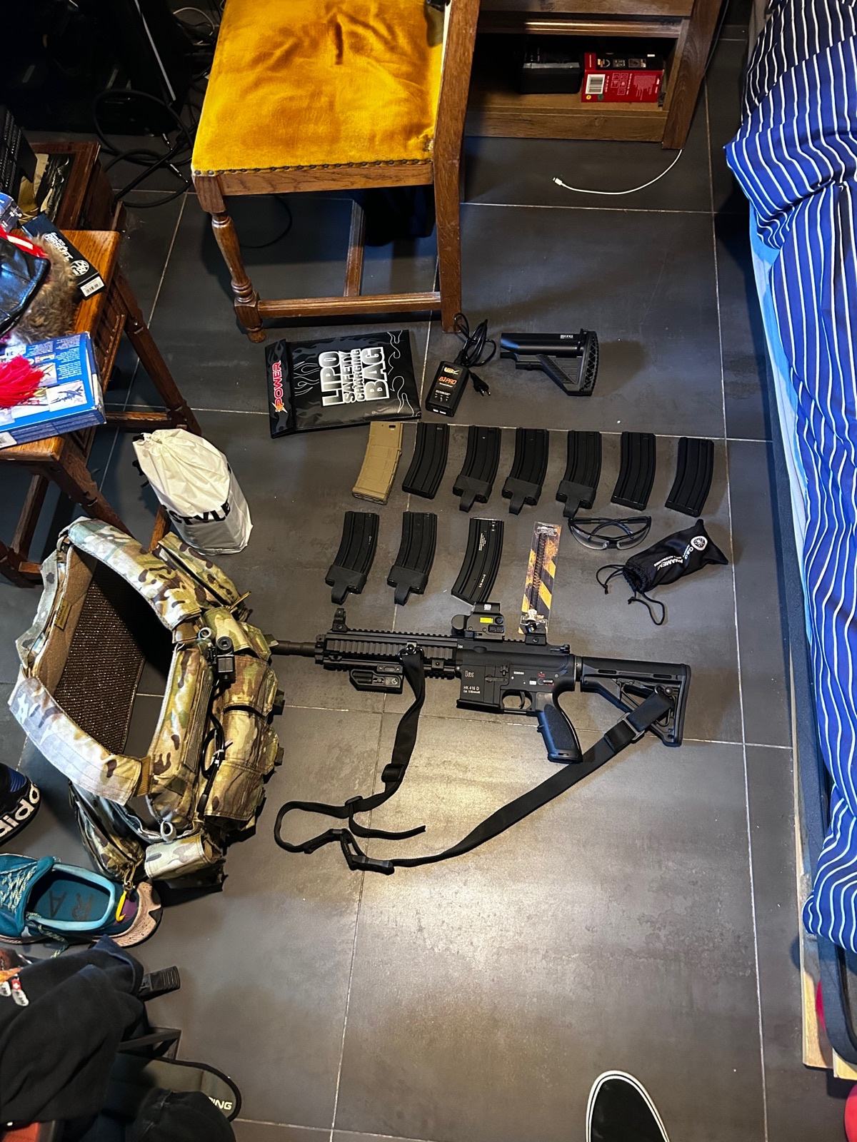 Airsoft oprema komplet