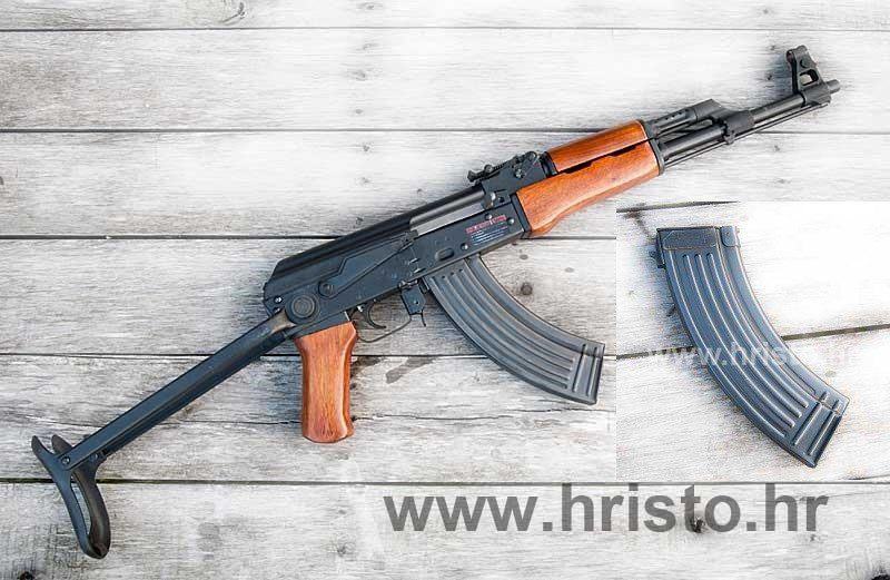 Airsoft replika Real Sword Type 56-1 AEG + 4 Type 56 150bb Midcapa