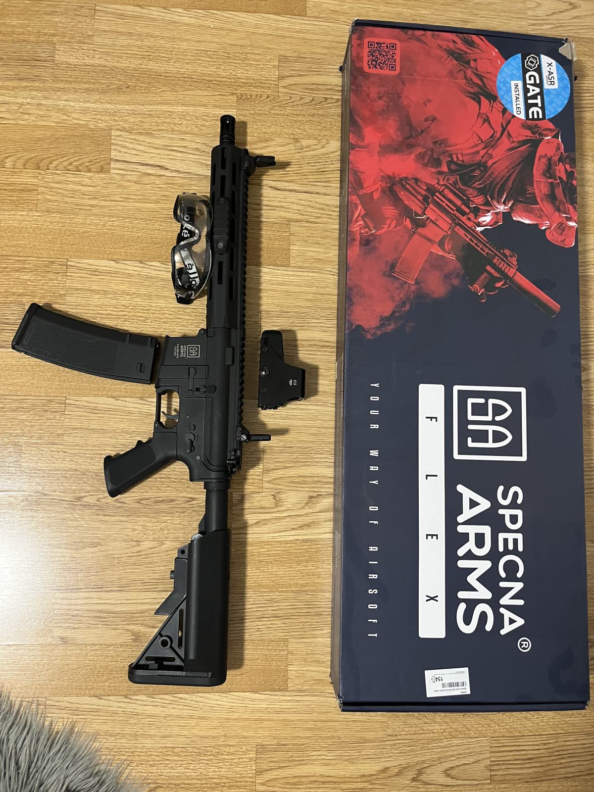 Airsoft rifle Specna Arms SA-F03 FLEX GATE X-ASR ASG Black