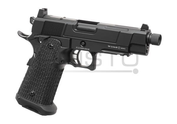 Army Armament R504 Full Metal GBB BLACK airsoft pištolj (zeleni plin)