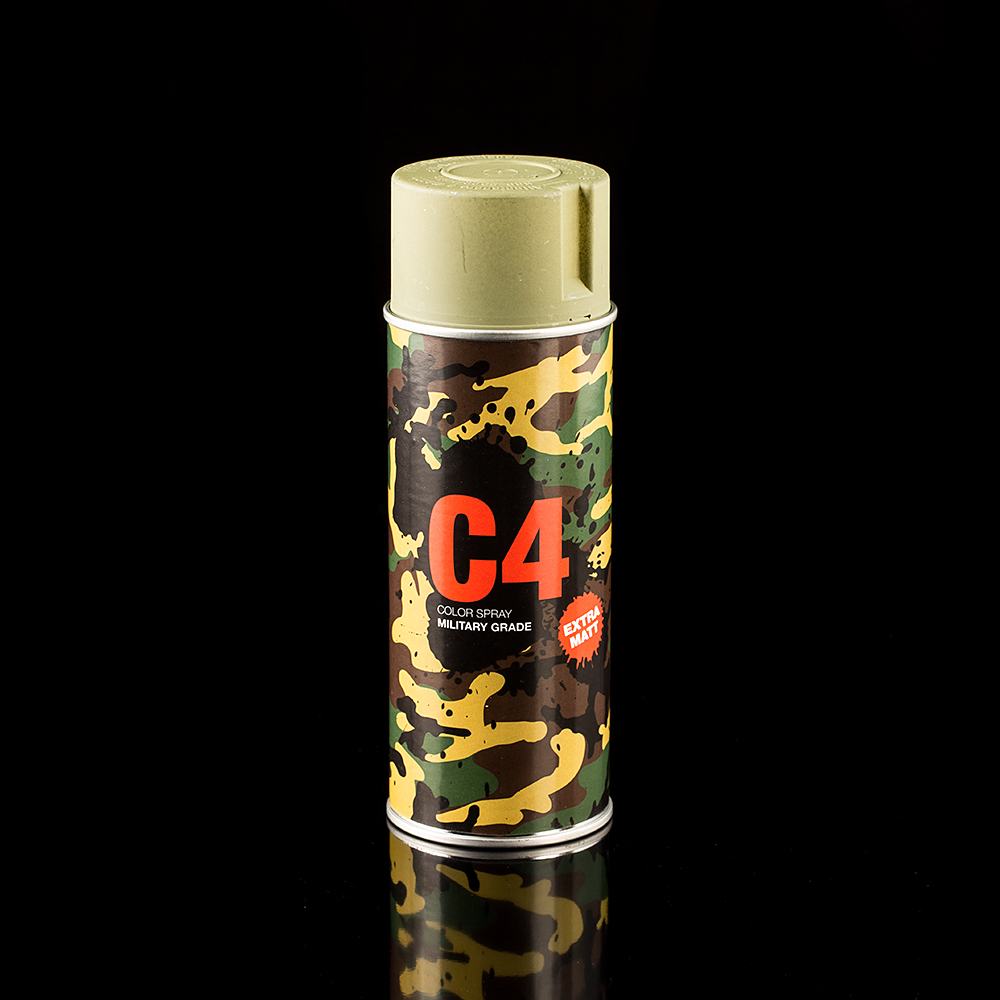 C4 MIL GRADE COLOR SPRAY RAL6013