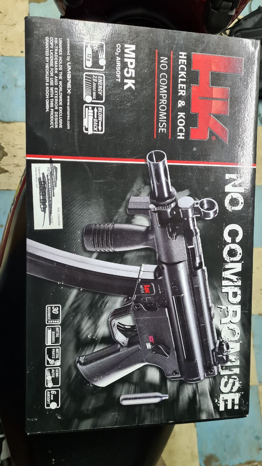 CO2 Airsoft puška, Heckler&Kock MP5K
