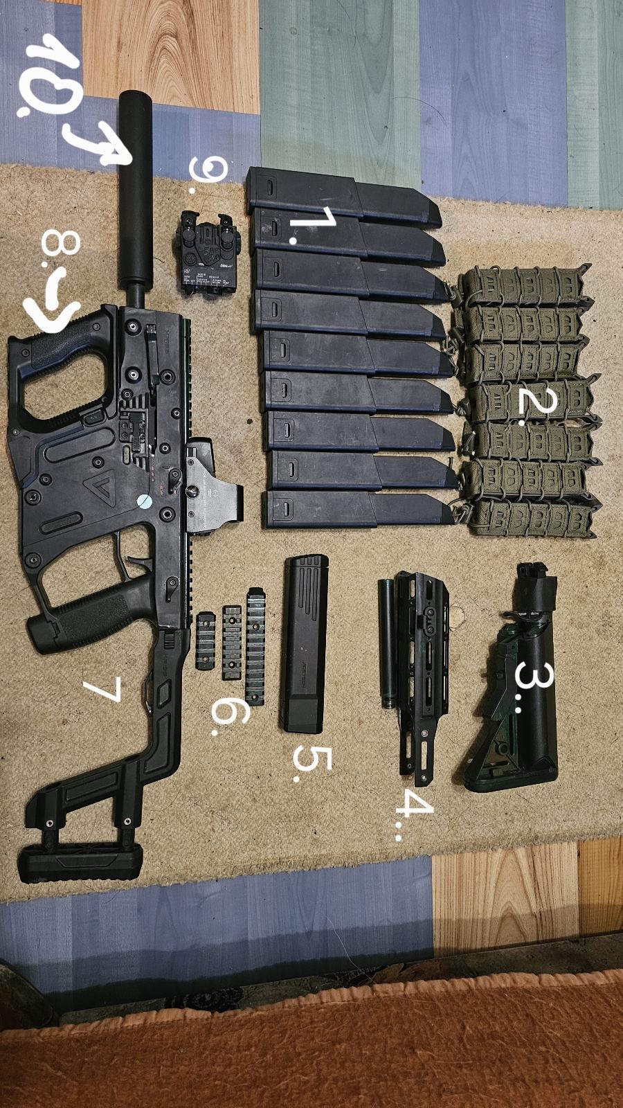 Krytac Kriss Vector+dijelovi