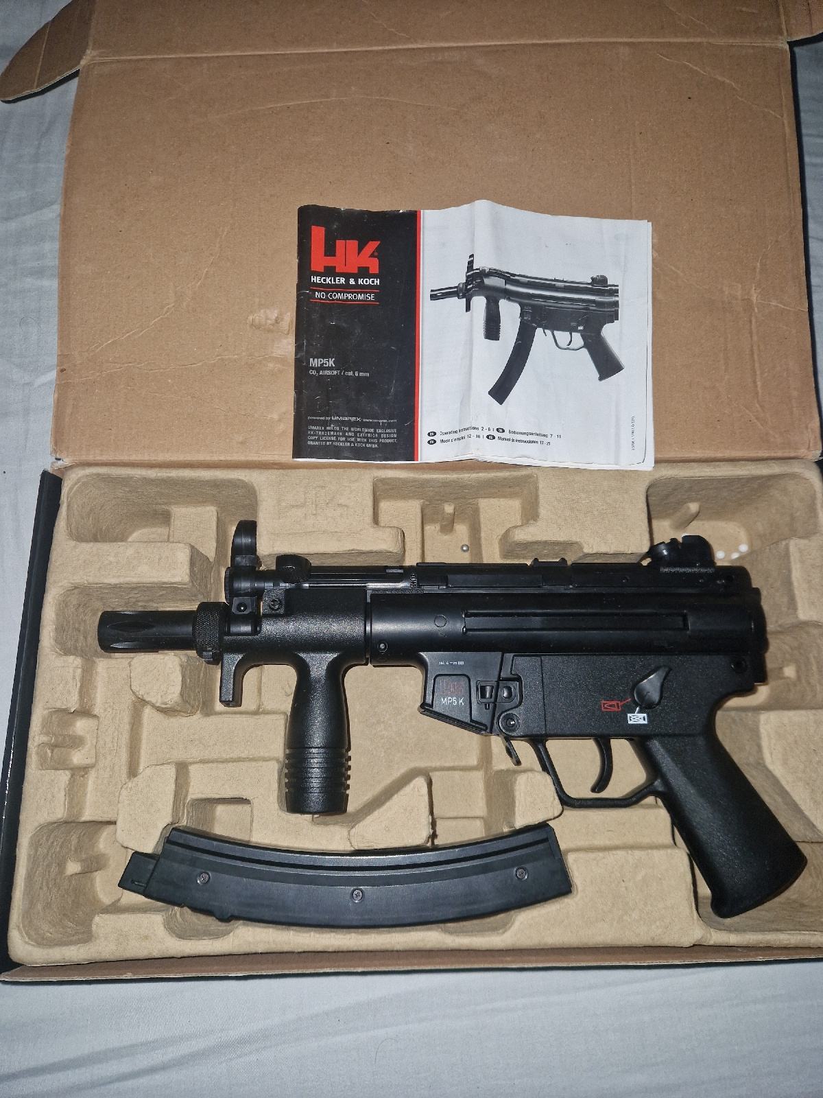 MP5K airsoft CO2 puska
