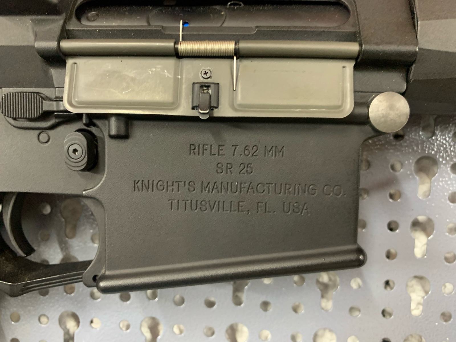 Sr25 kac stoner rifle 7.62 DMR m lok