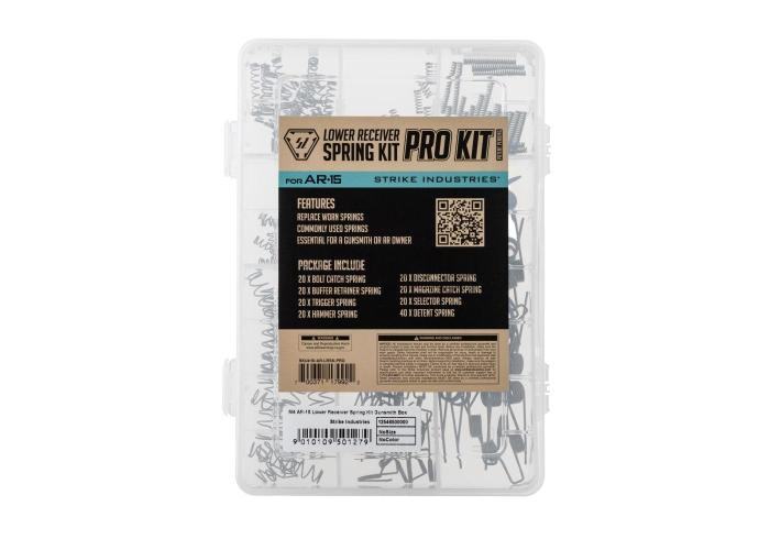 Strike Industries M4 AR-15 Lower Receiver Spring Kit Gunsmith Box