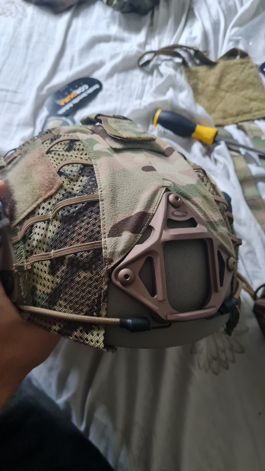 TMC ODN Multicam helmet cover