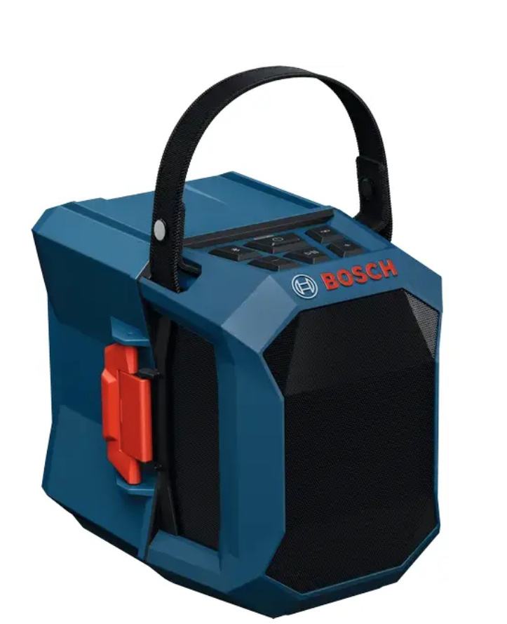 BOSCH aku bluetooth zvučnik GPB 18V-1 C s poklopcem akumulatora IP54