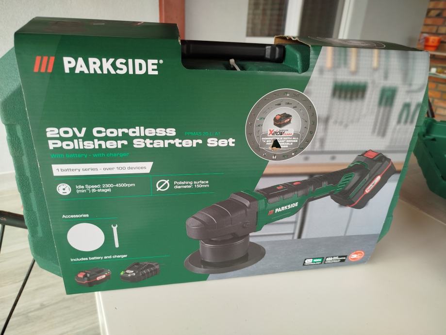 Parkside aku polirka