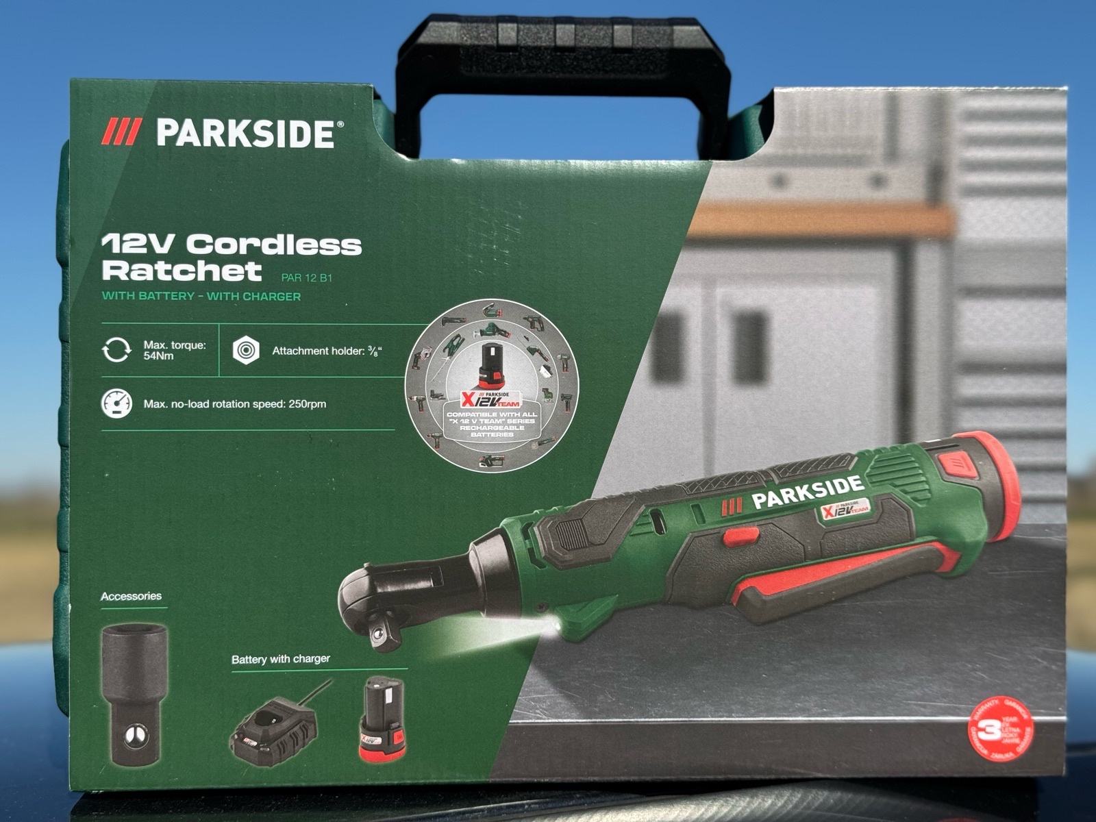 PARKSIDE AKU RAČNA 12V KOMPLET