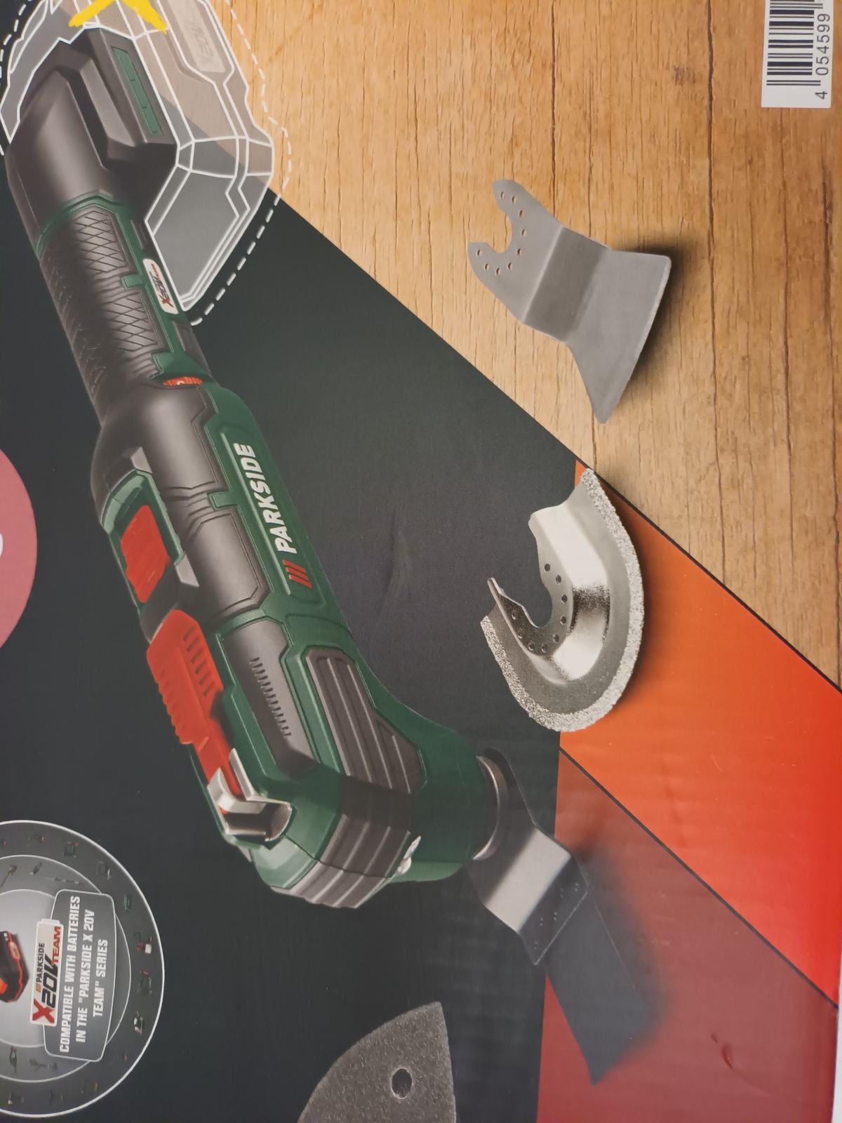 Parkside Aku višenamjenski alat renovator