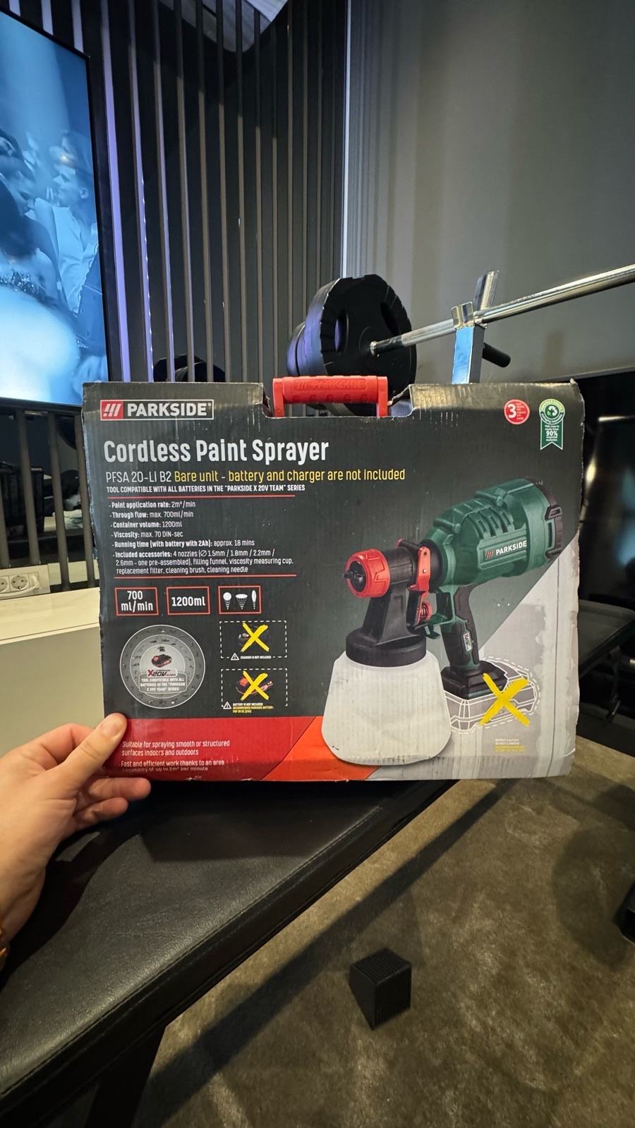 Parkside paint sprayer