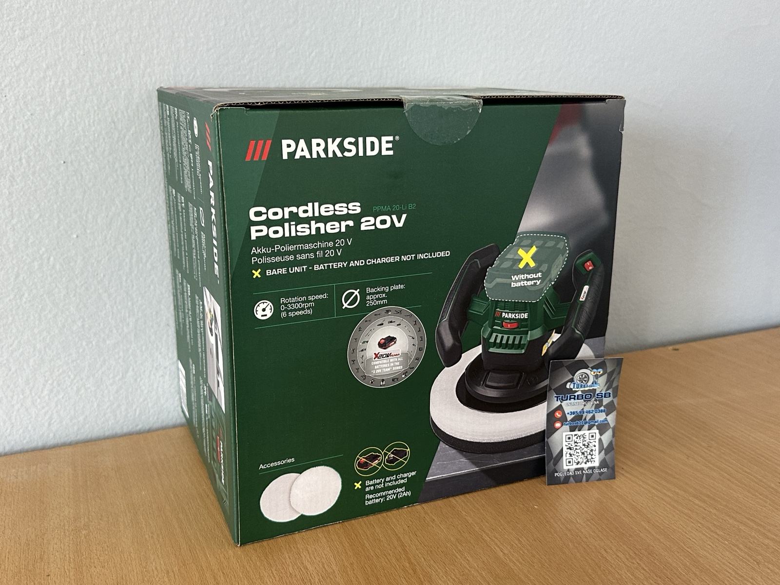 PARKSIDE POLIRKA NA BATERIJU