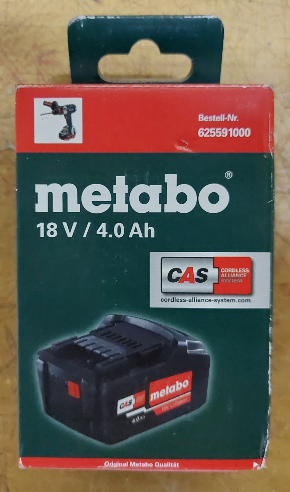 Baterija Metabo 18v 4Ah **NOVO**