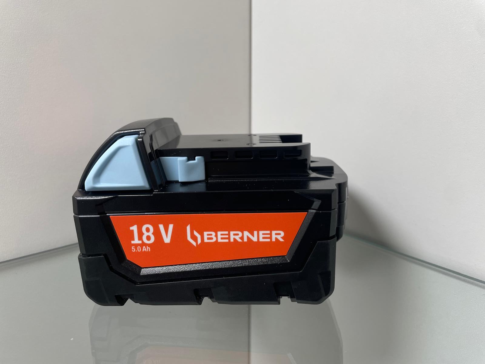 BERNER BBP (18V,5.0AH,LI-ION) AKUMULATOR/ BATERIJA. NOVO! R1/ RATE!