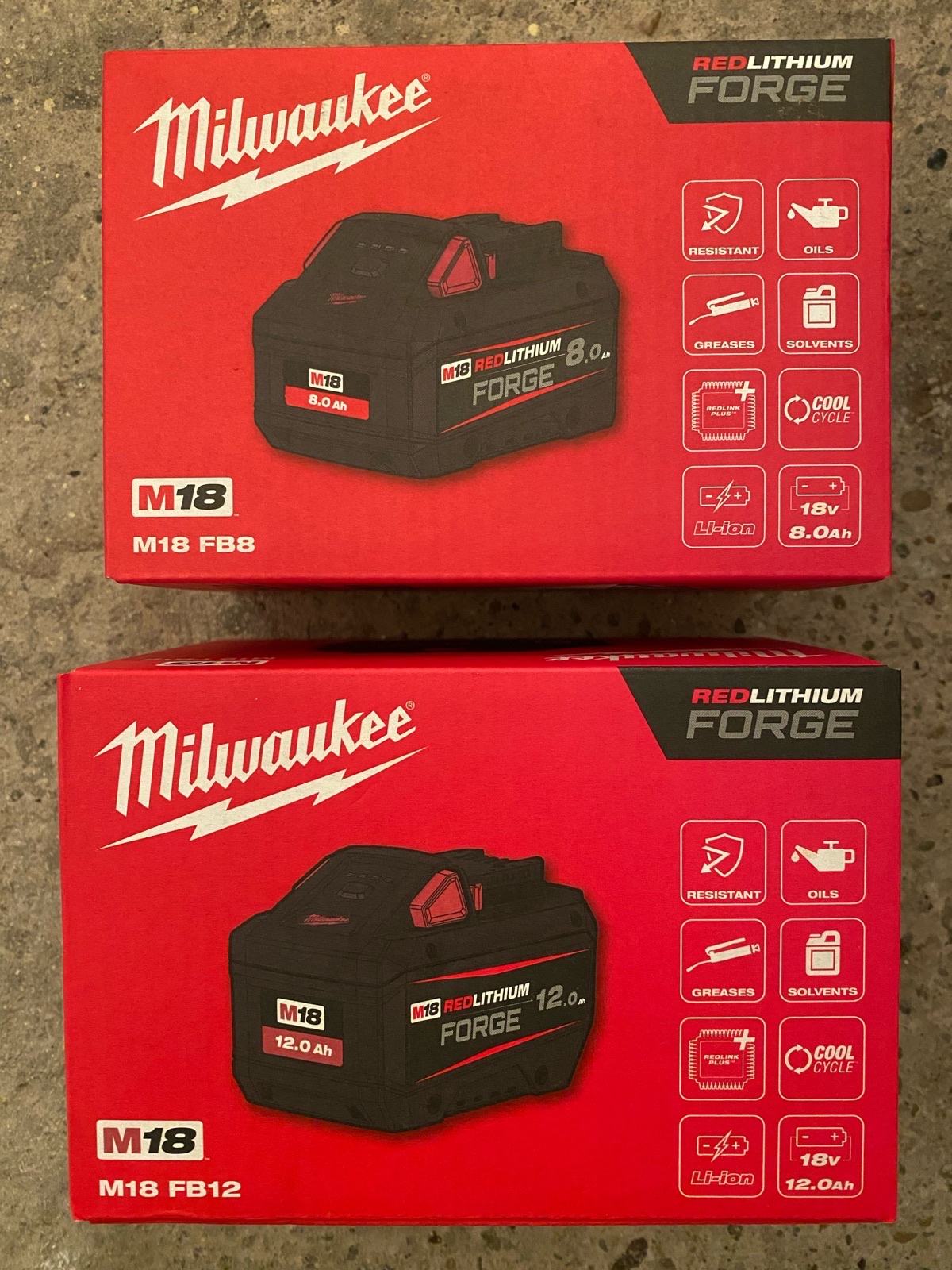 Milwaukee Baterije FORGE