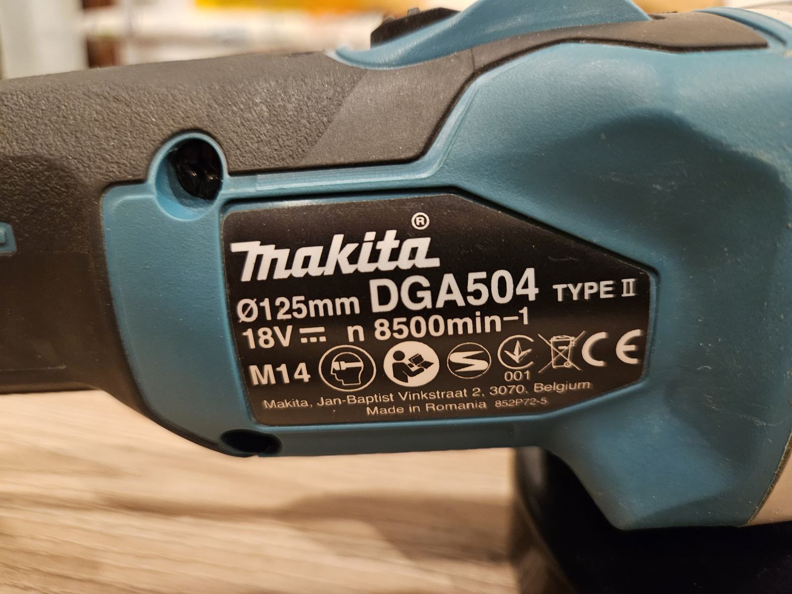 Makita DGA504 - fleksa