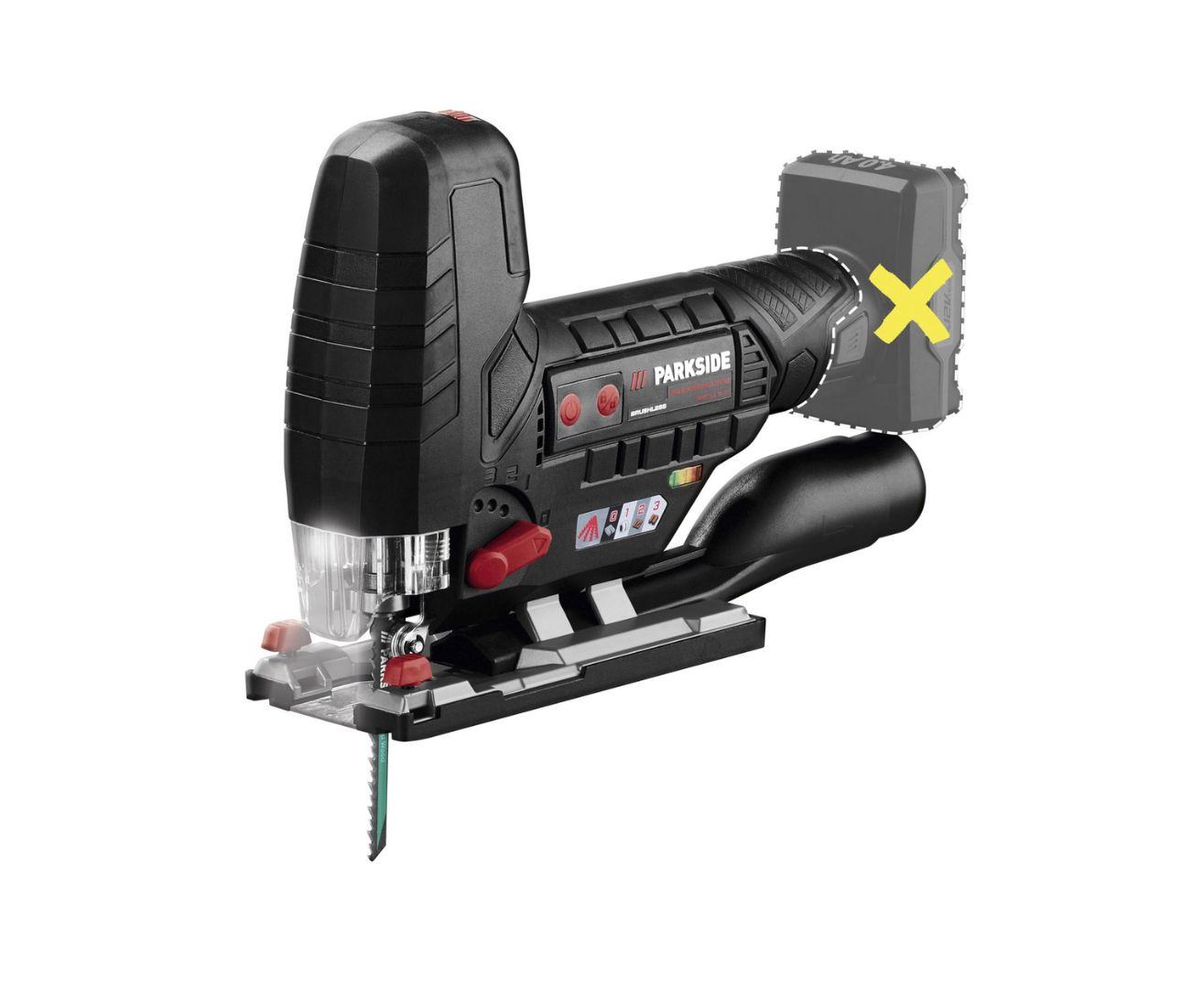 PARKSIDE PERFORMANCE 12 V aku ubodna pila PPSTKA 12 A1 *R1/RATE*