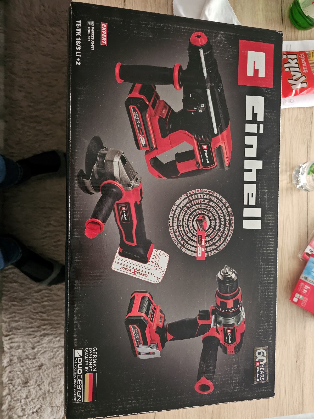 Aku set alata Einhell Expert TE-TK 18/3 Li +2 (CD+AG+HD)