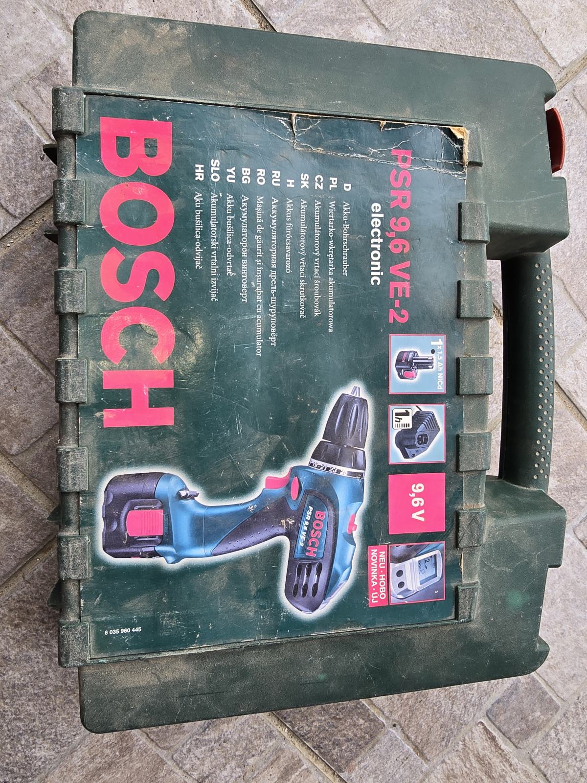 Bosch odvijač PSR 9.6 VE -2