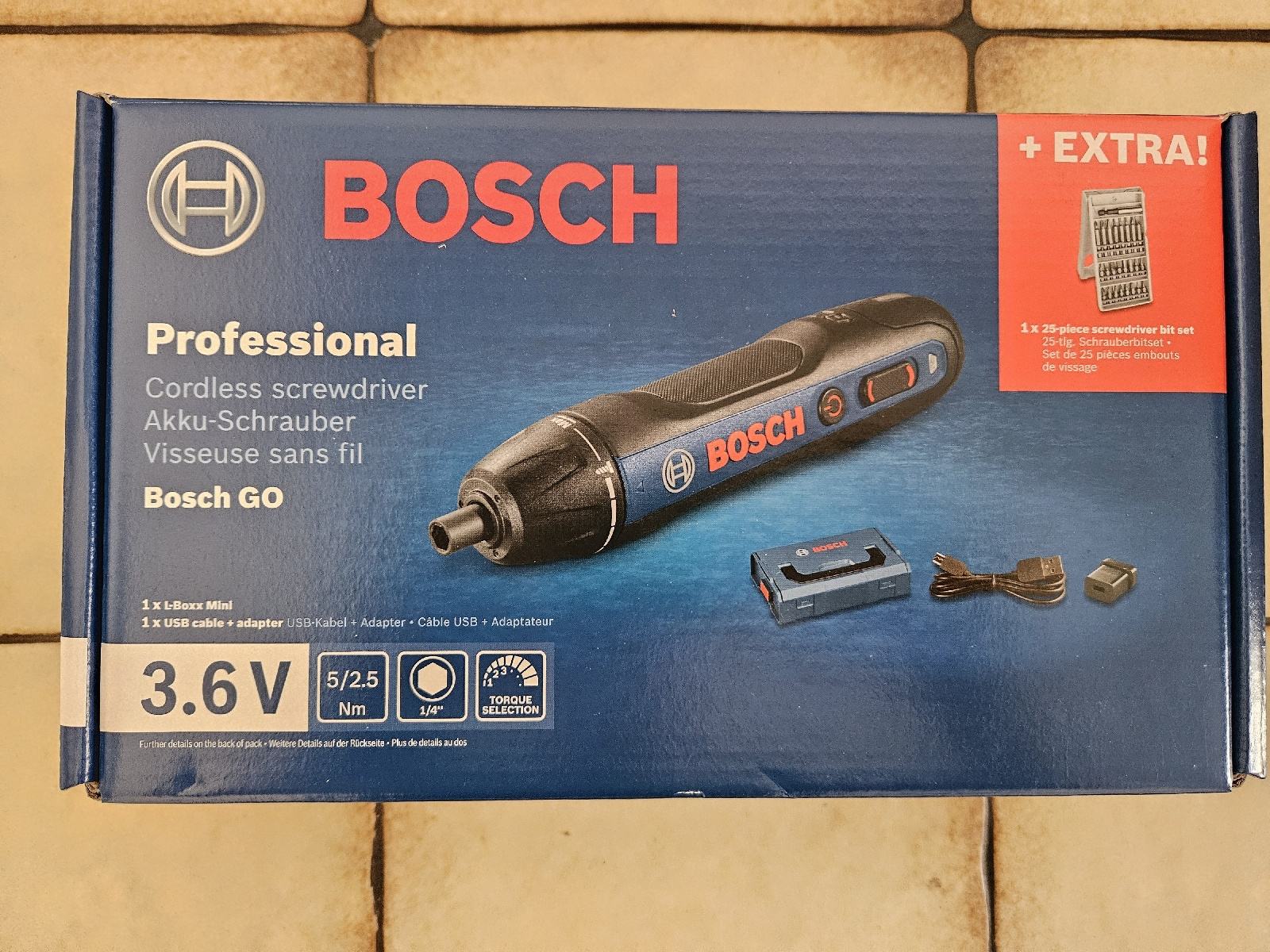 BOSCH Professional GO akumulatorski ručni odvijač SUPER PRILIKA!