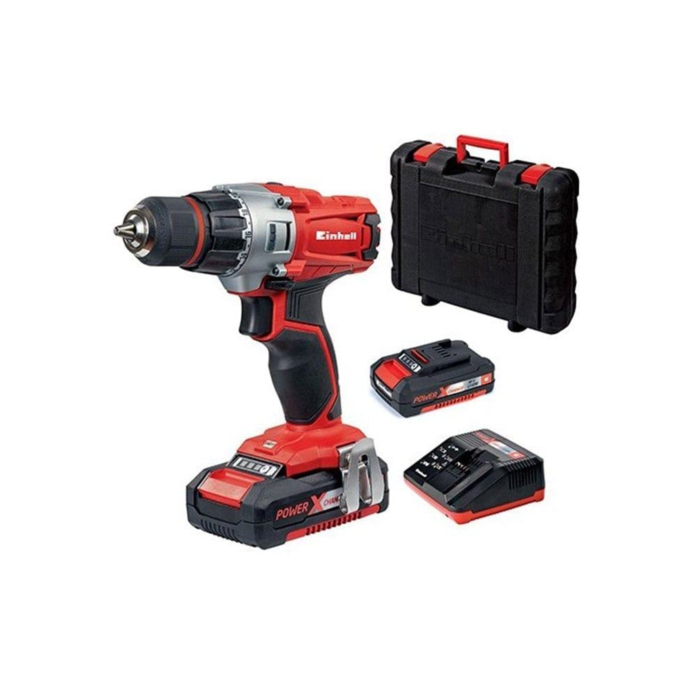 EINHELL aku bušilica TE-CD 18/2 Li Set PXC 2xAku 18V 1,5Ah kovčeg